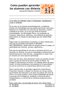 estrategias para alumnos con dislexia