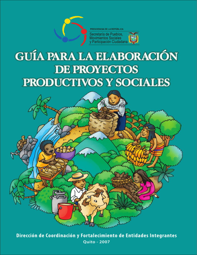 Guía de elaboración de proyectos productivos y sociales