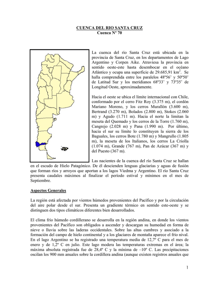 Cuenca del río Santa Cruz