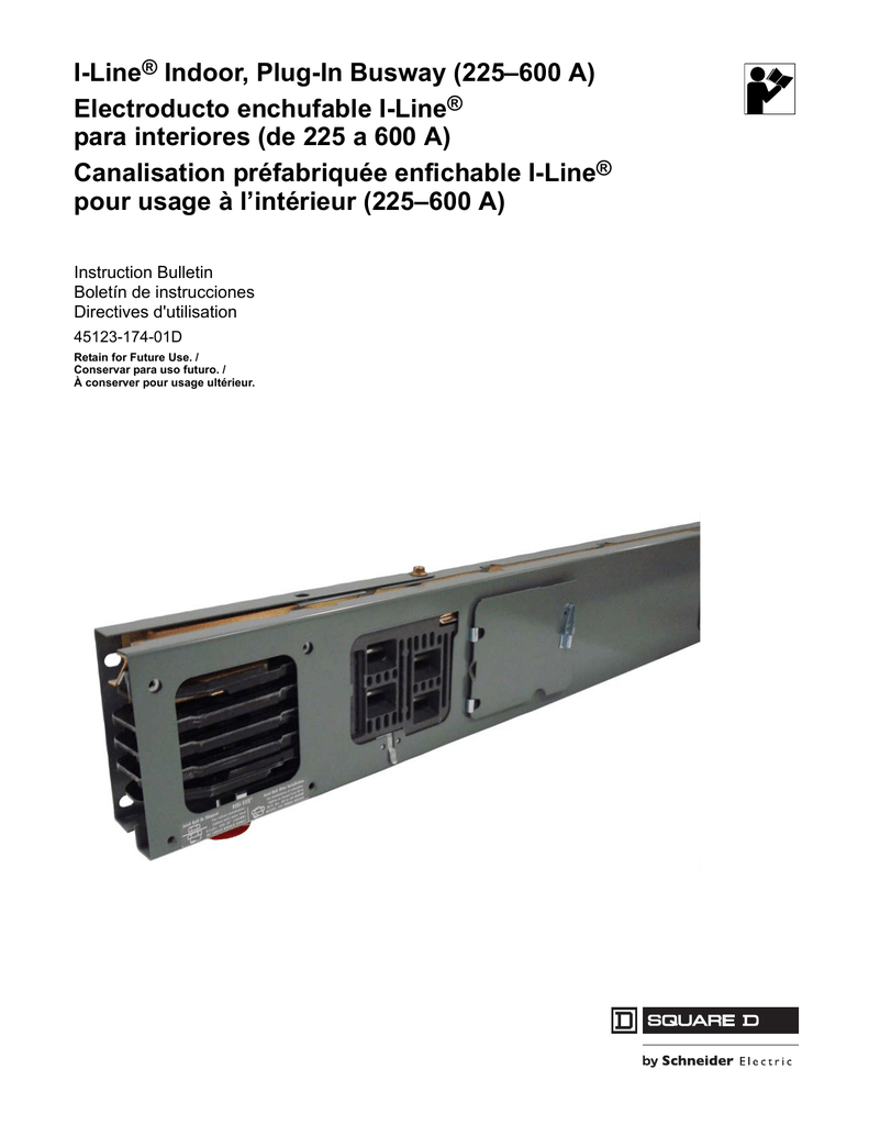 I-Line® Indoor, Plug-In Busway (225–600 A)