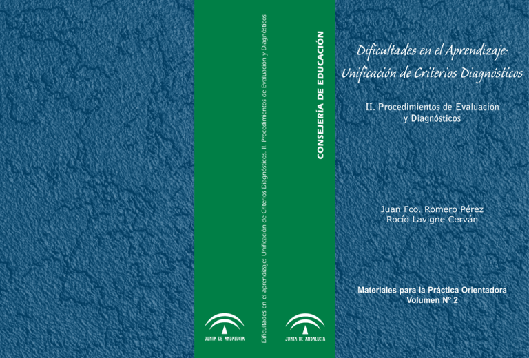 Dificultades en el aprendizaje: Unificación de Criterios Diagnósticos. II
