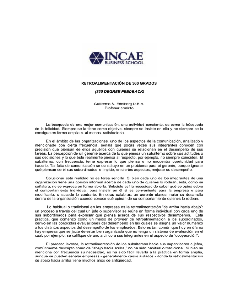 RETROALIMENTACIÓN DE 360 GRADOS