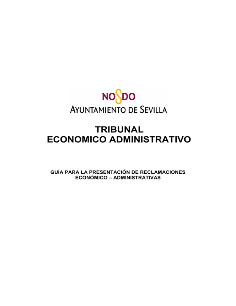 Guía para al presentación de las reclamaciones económico