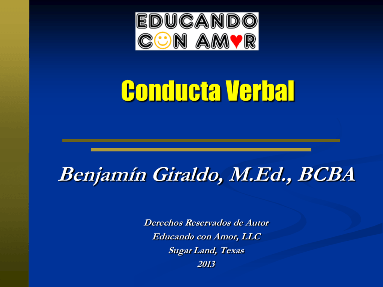 Conducta Verbal