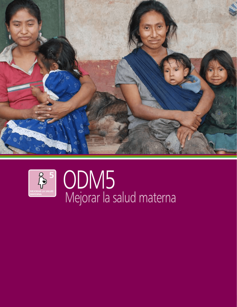 Mejorar la salud materna