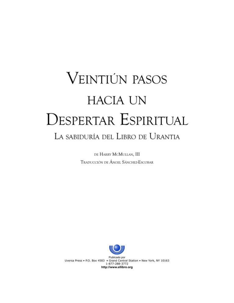 veintiún pasos hacia un despertar espiritual