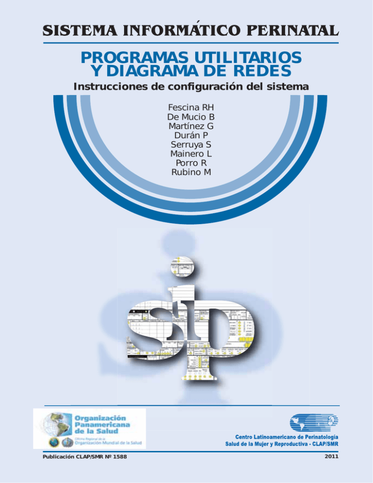 programas utilitarios y diagrama de redes