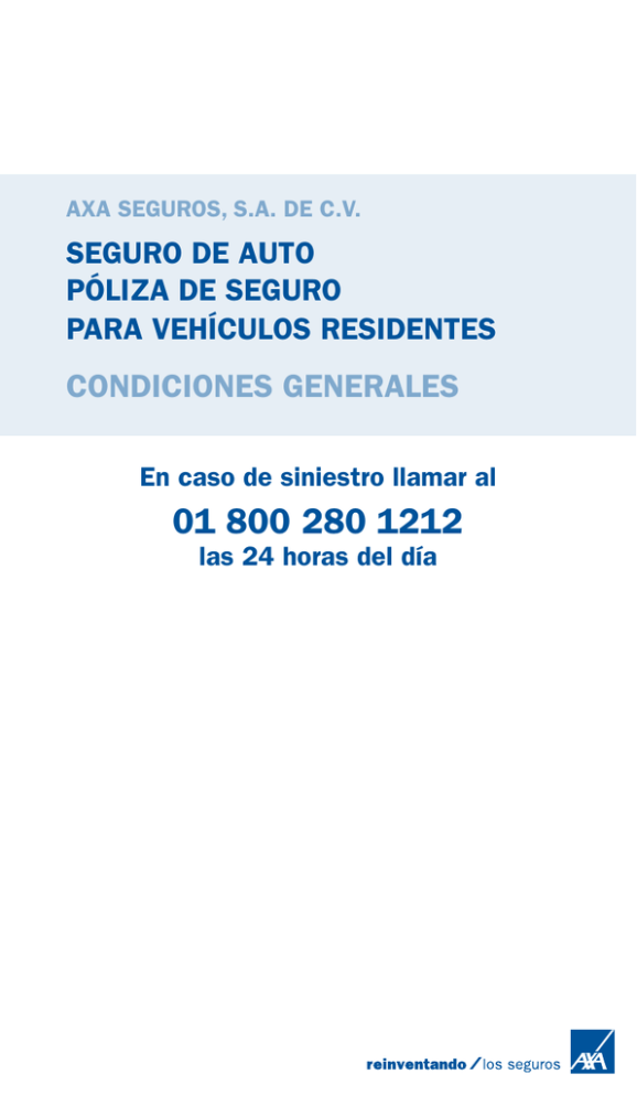 condiciones generales