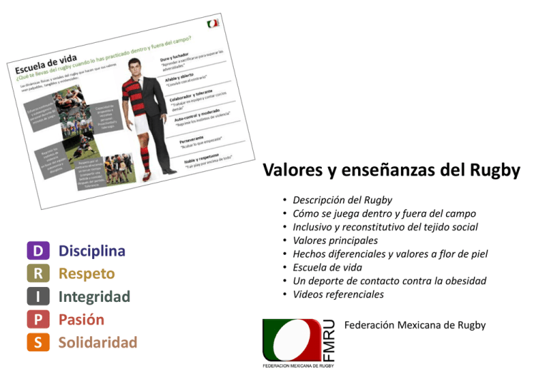 Diapositiva 1 - Federación Mexicana de Rugby