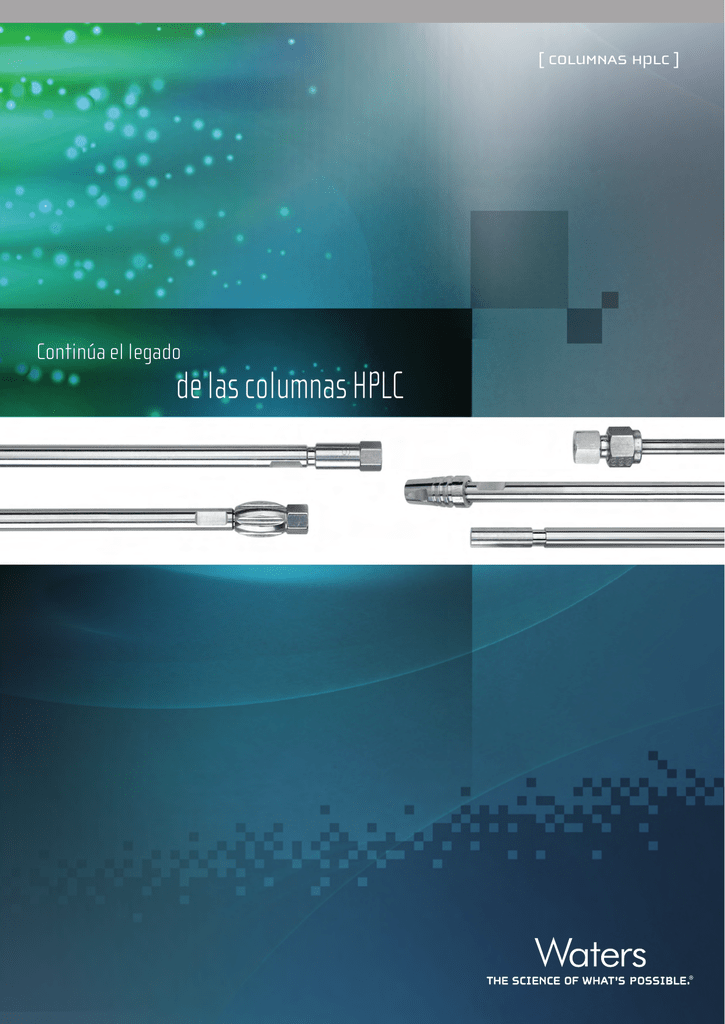 de las columnas HPLC