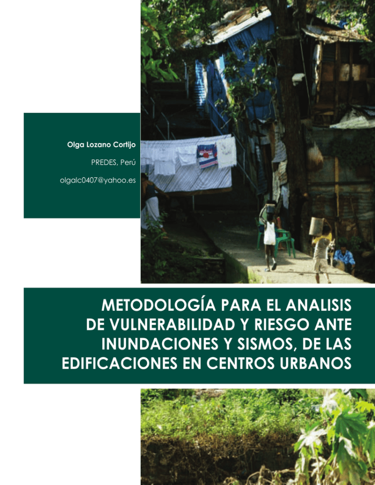 metodología para el analisis de vulnerabilidad y riesgo ante metodología para el analisis de vulnerabilidad y riesgo ante