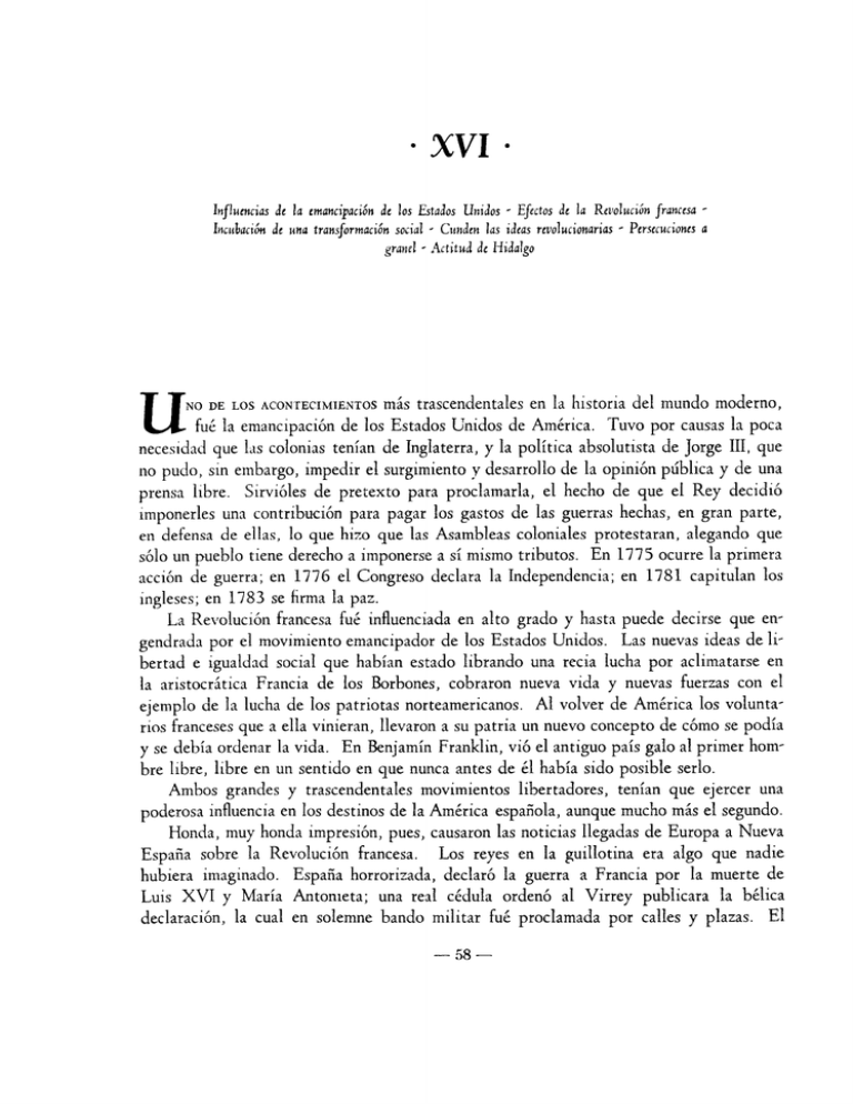 Ambos grandes y trascendentales movimientos libertadores, tenían