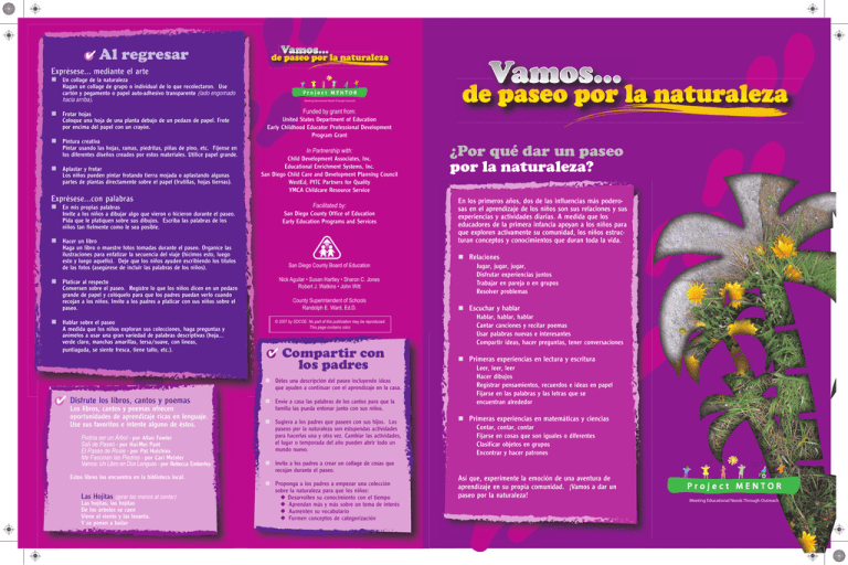 ¿Por qué dar un paseo por la naturaleza?