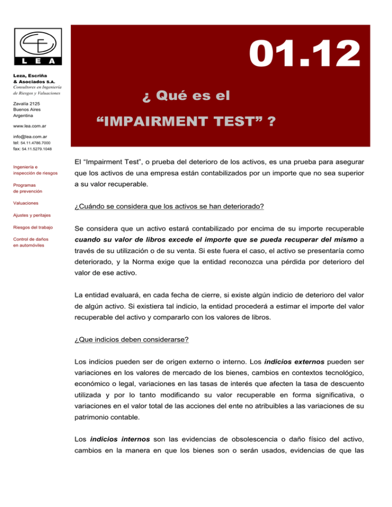 03 12 Impairment Test