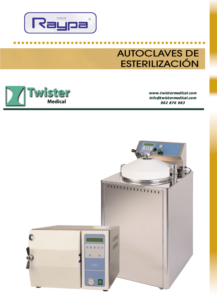 autoclaves de esterilización