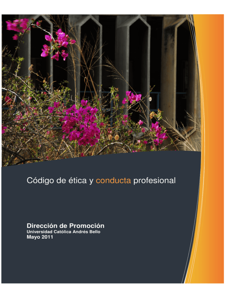 Código de ética y conducta profesional