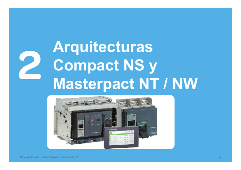 Arquitecturas comunicación Compact NS y