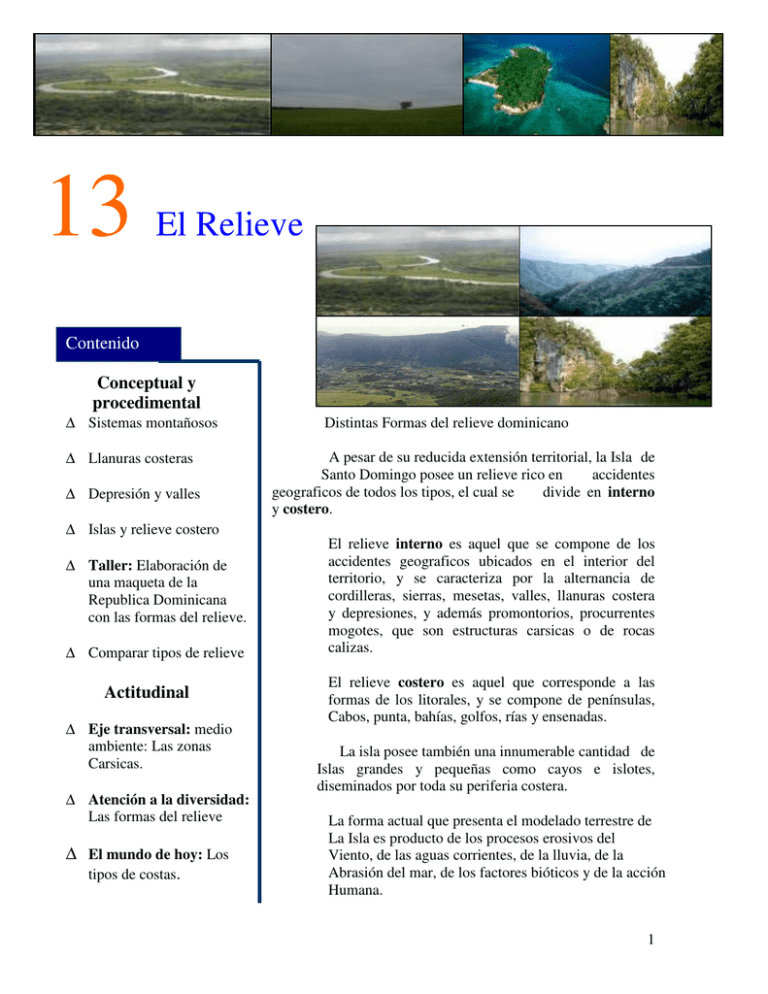 13 El Relieve - Monografias.com