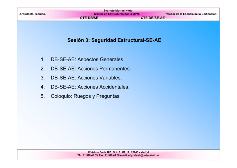 Seguridad Estructural-SE