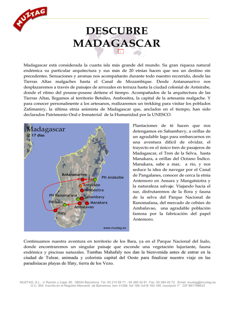 descubre madagascar