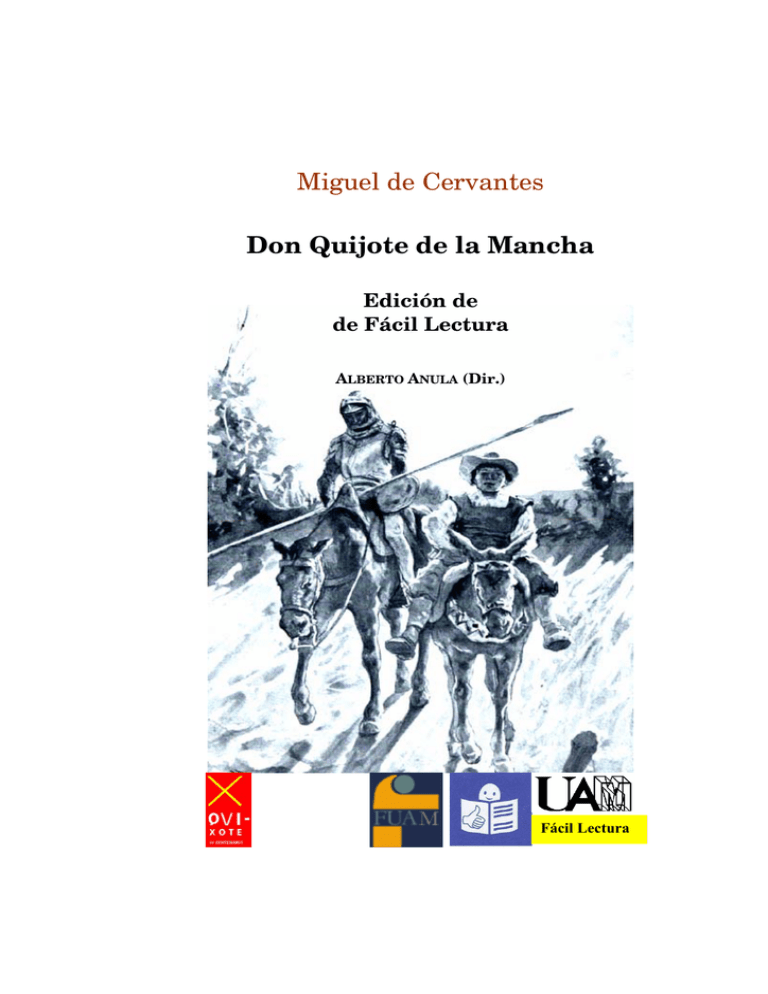 Don Quijote de la Mancha de Fácil Lectura
