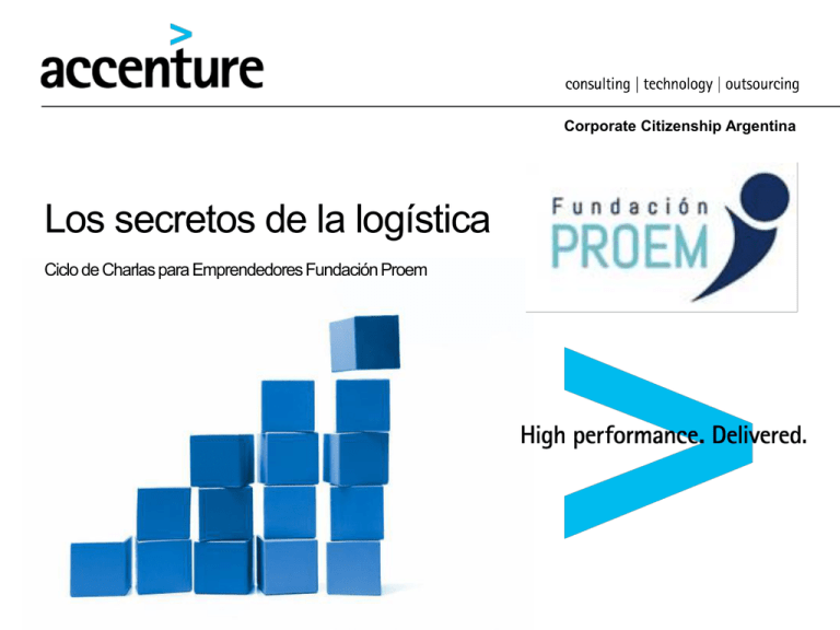 Principios de la logística