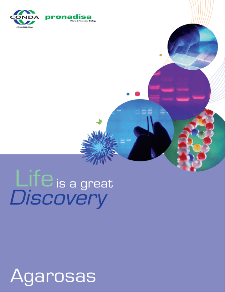 Agarosas - Laboratorios CONDA