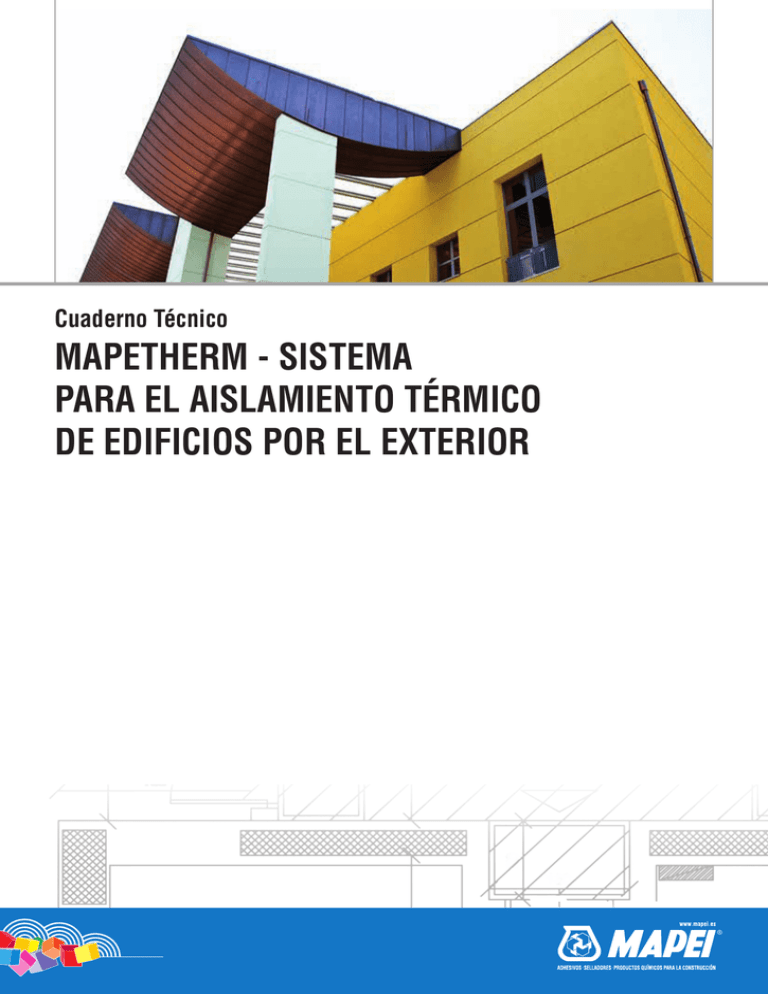 MAPETHERM Sistema para el aislamiento térmico de