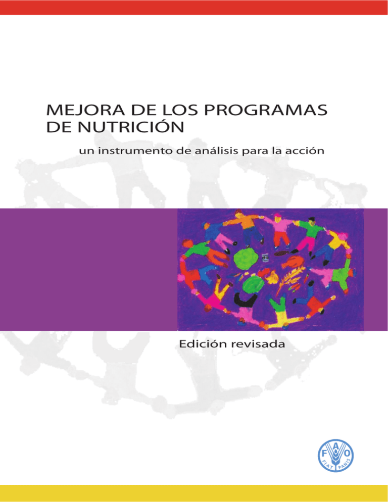 MEJORA DE LOS PROGRAMAS DE NUTRICIÓN