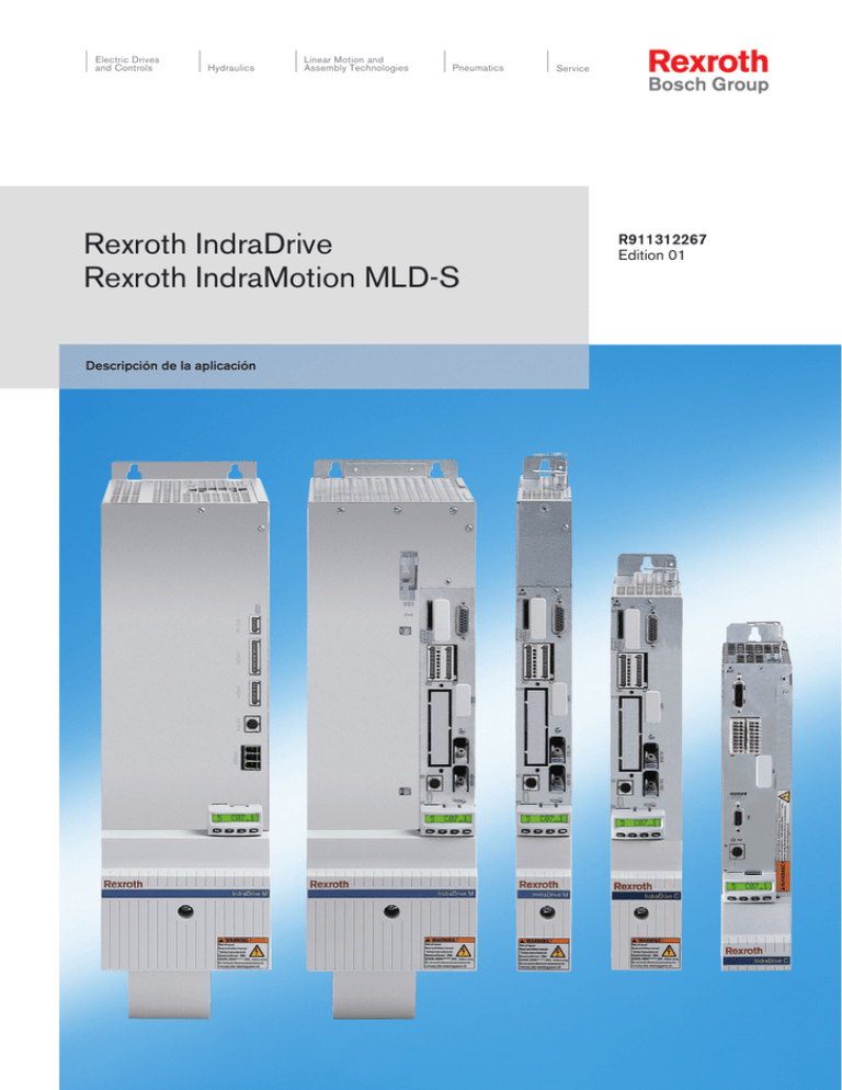 Rexroth IndraDrive Rexroth IndraMotion MLD-S