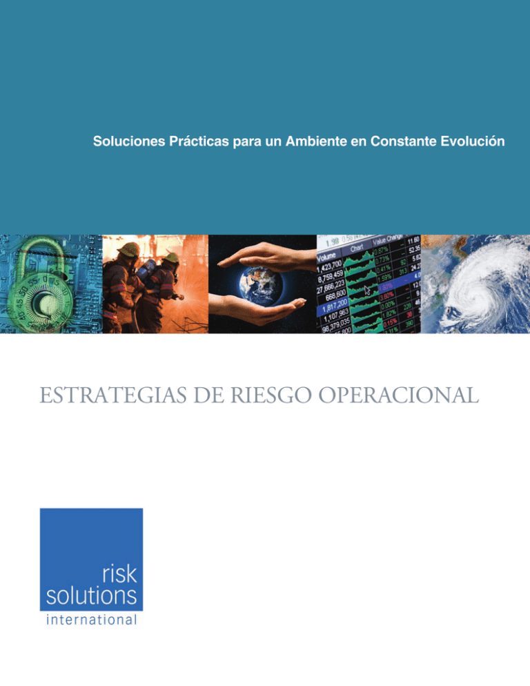 estrategias de riesgo operacional - Risk Solutions International LLC