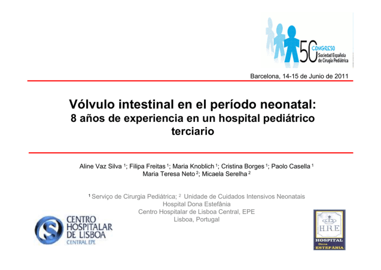 Vólvulo intestinal en el período neonatal