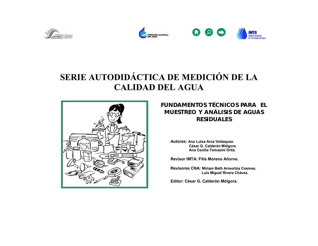 fundamentos técnicos para el muestreo y análisis de aguas residuales