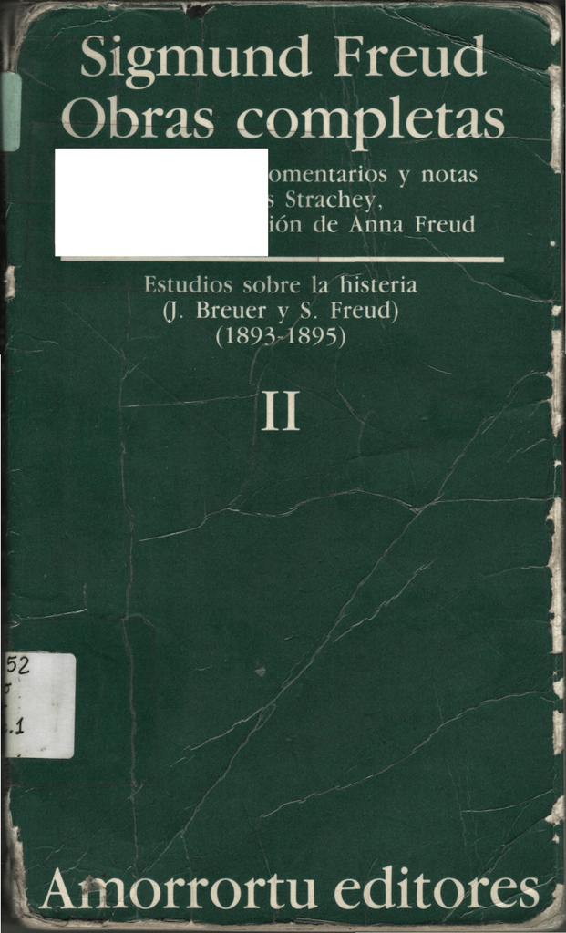Estudios sobre la histeria (J. Breuer y S. Freud) (1893