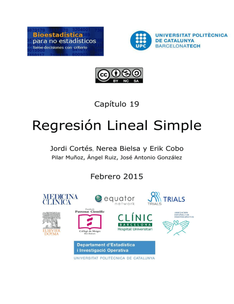 Regresión Lineal Simple