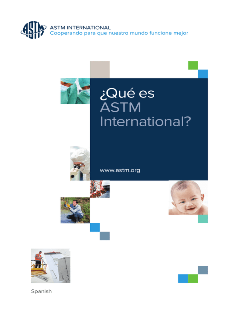 ¿Qué es ASTM International?