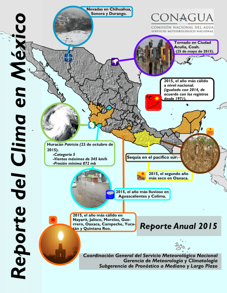 Reporte Anual 2015 - Inicio - Comisión Nacional del Agua