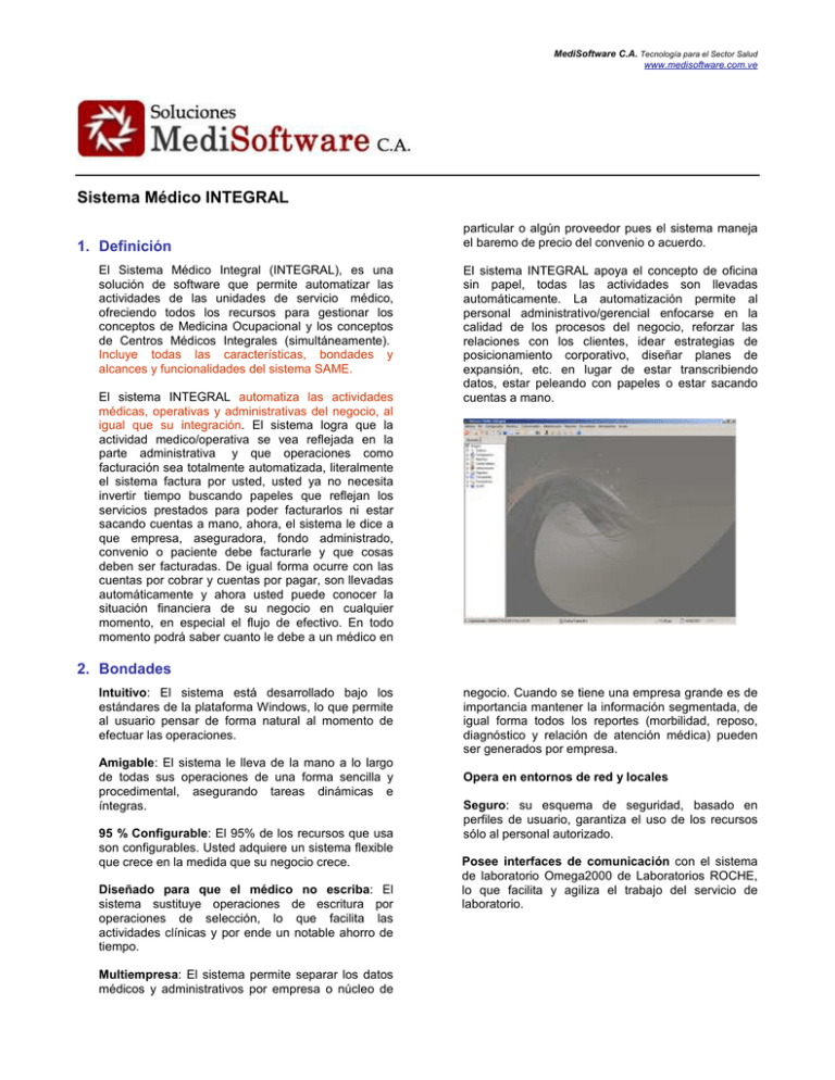 Sistema Médico INTEGRAL
