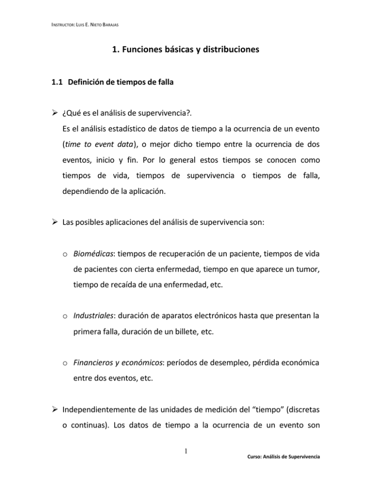 1. Funciones básicas y distribuciones