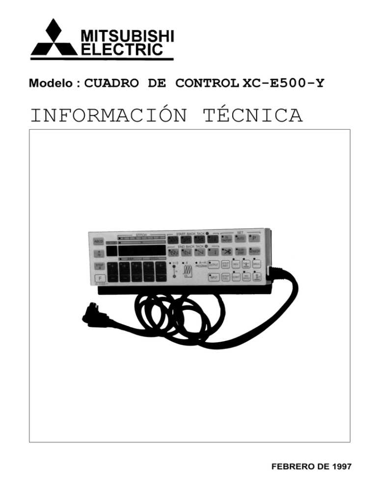 instrucciones programador xc e500y