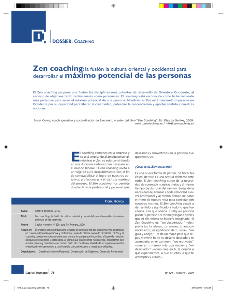 desarrollar el máximo potencial de las personas