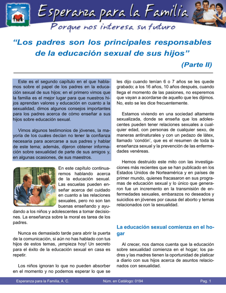 Descargue PDF - Esperanza para la Familia