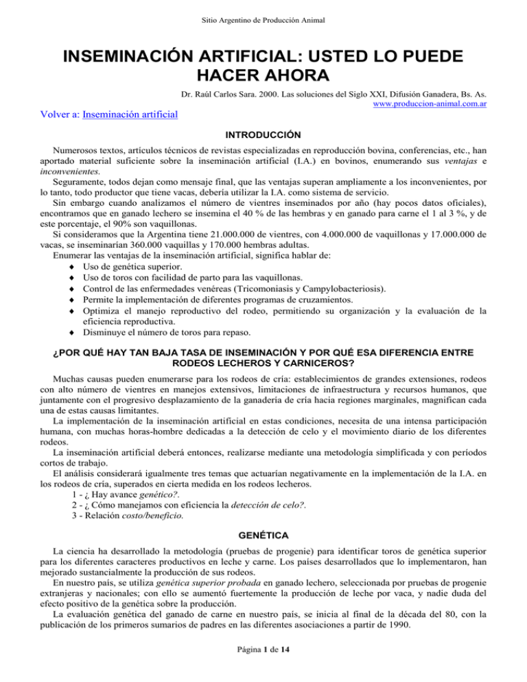 Inseminación artificial: usted lo puede hacer ahora