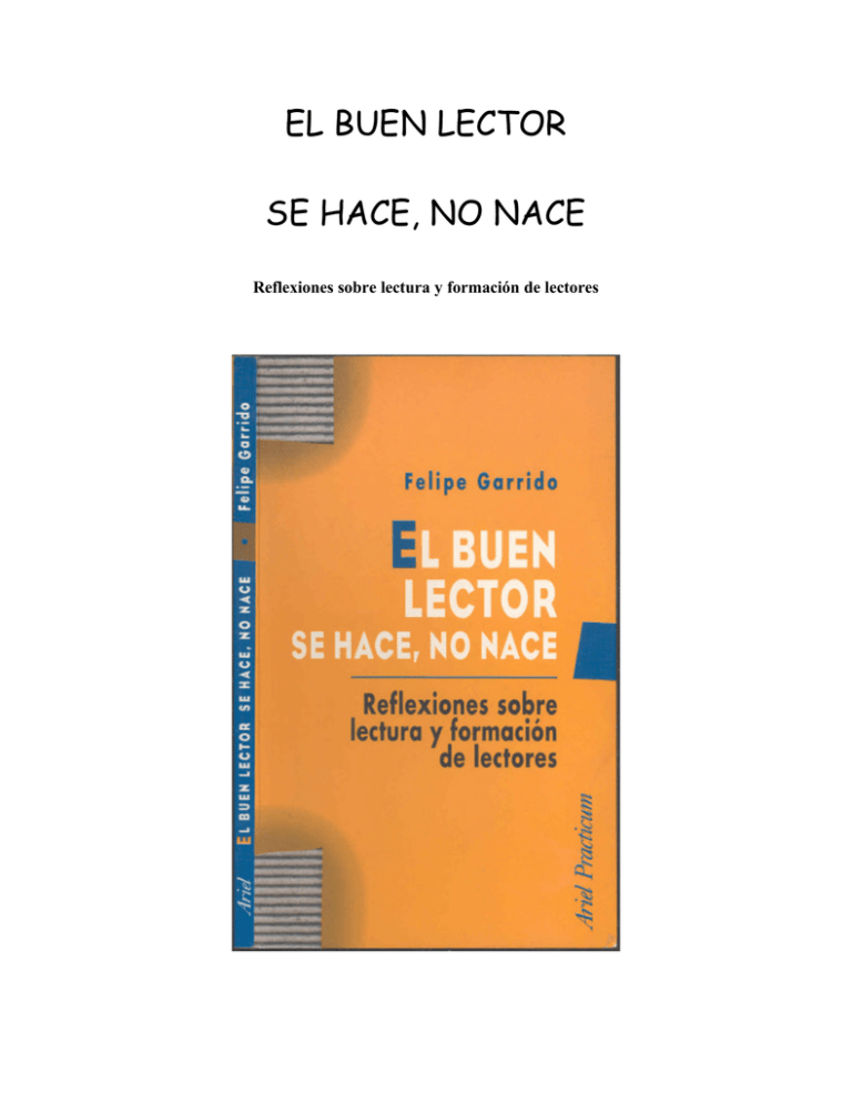 El Buen Lector no Nace se Hace