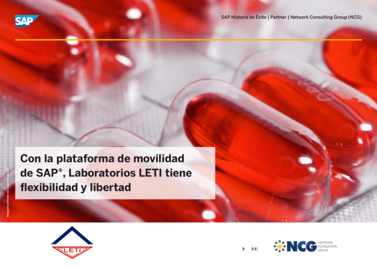 Con la plataforma de movilidad de SAP®, Laboratorios LETI tiene