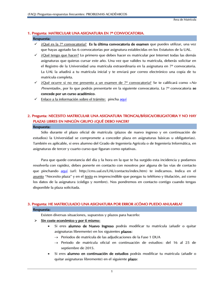 Problemas Académicos