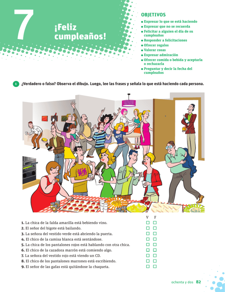 7 ¡Feliz cumpleaños!