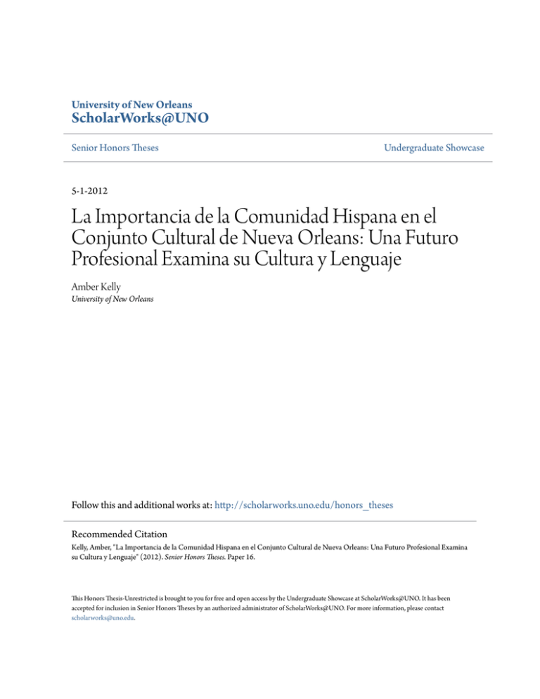 La Importancia de la Comunidad Hispana en el Conjunto Cultural
