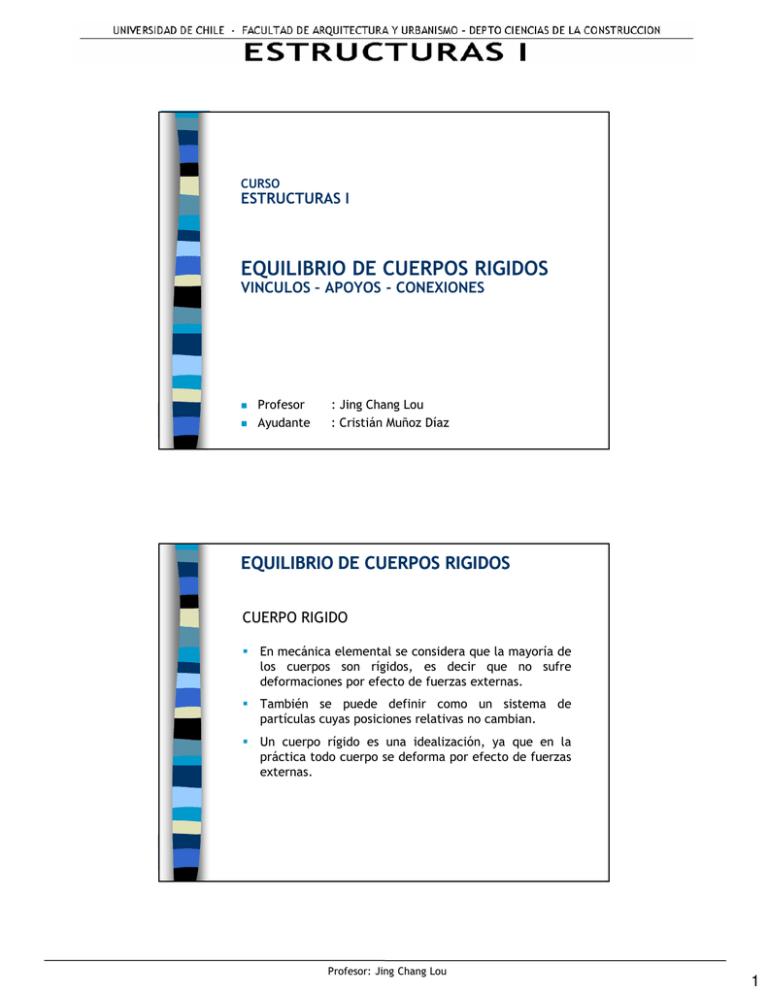 equilibrio de cuerpos rigidos - U