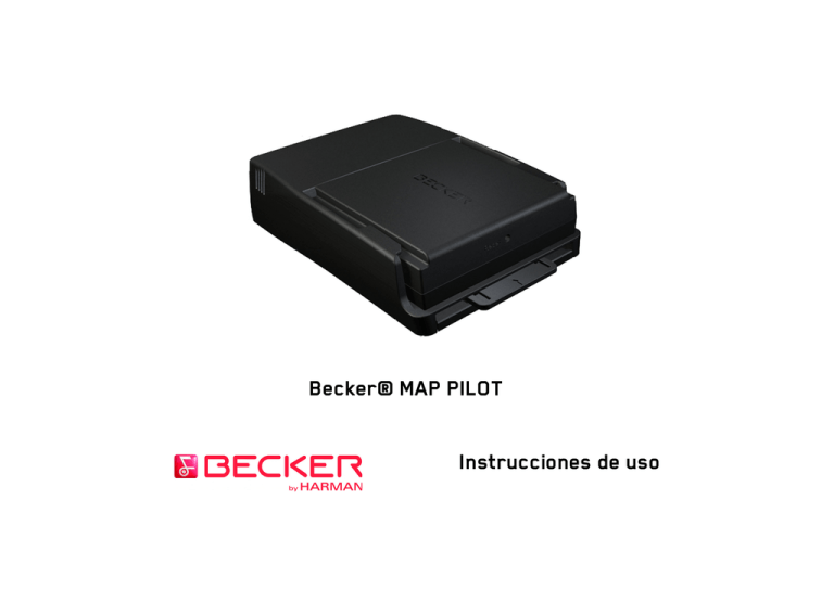 Instrucciones de uso Becker® MAP PILOT